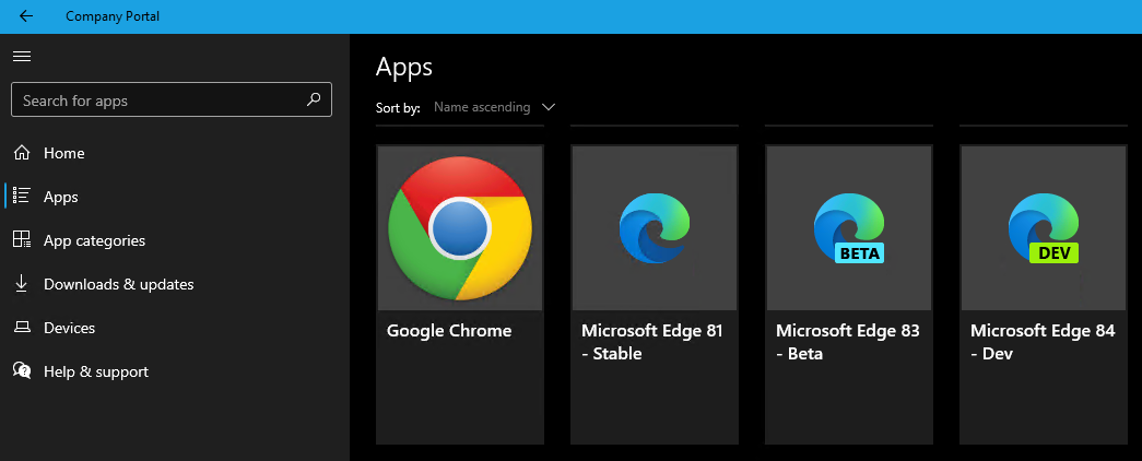 Company Portal + MEMCM a Gamechanger