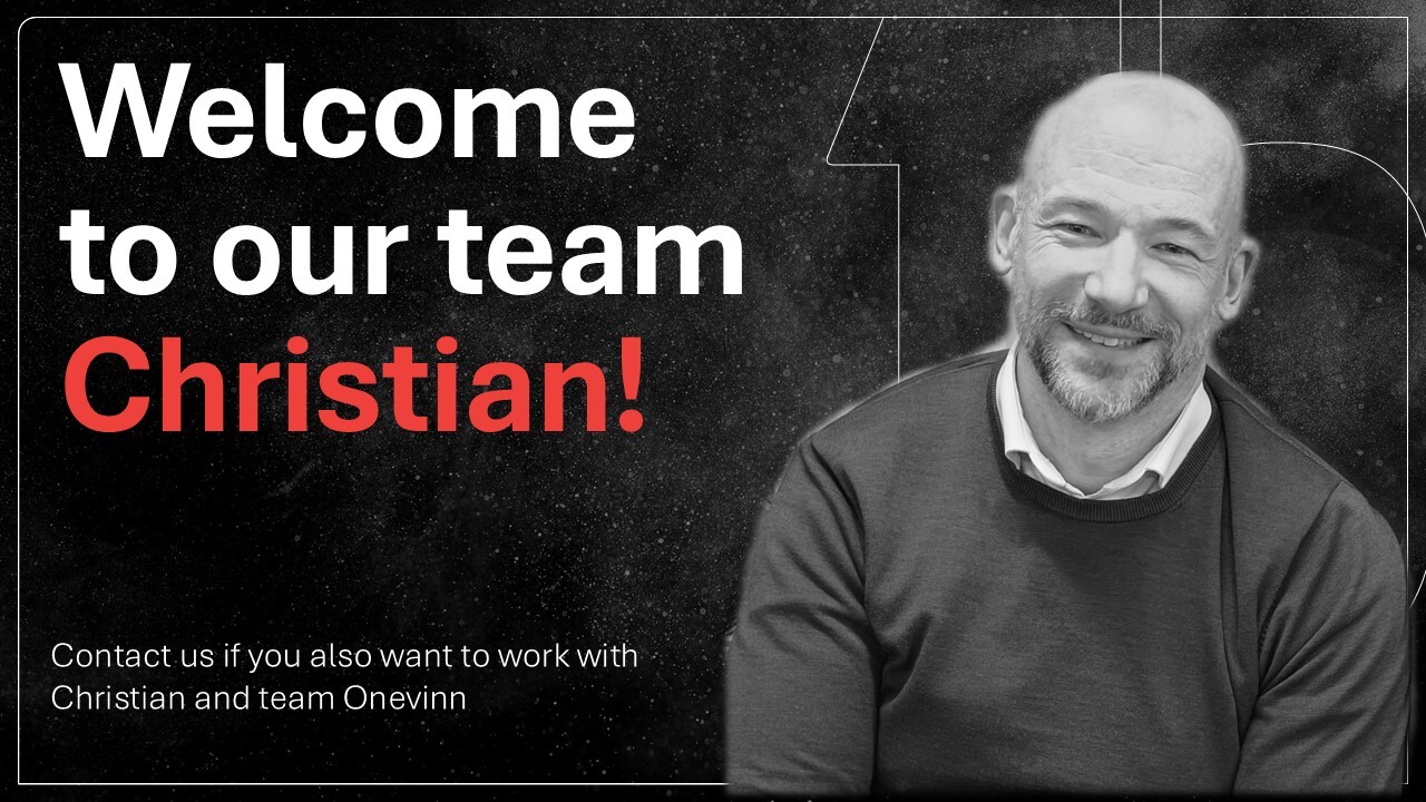 Welcome to us Christer