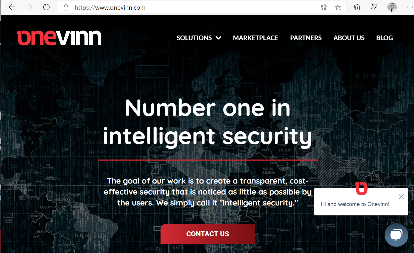 Number one in intelligent security | Onevinn